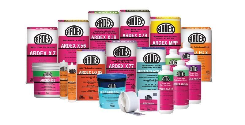 ARDEX Product Range - ARDEX Australia