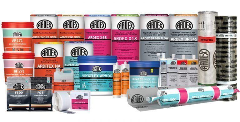 ARDEX - Tiling, Flooring, Waterproofing & Concrete Repair Systems