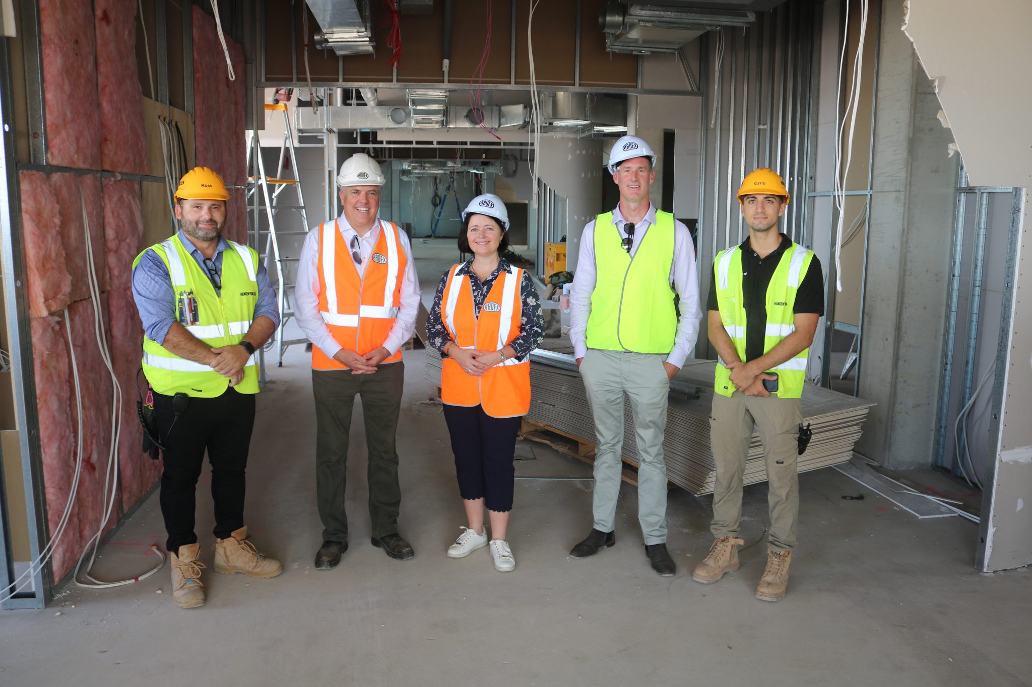 Tanya Davies MP, Member for Badgerys Creek tours Oceania HQ - ARDEX ...